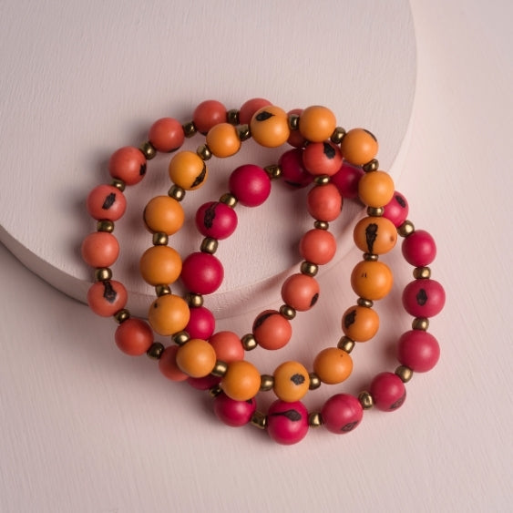 Tres Bracelets - autumn - Ecuador – Threads Worldwide